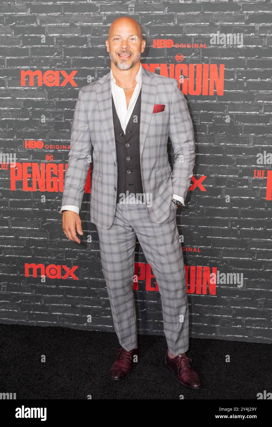 Berto Colon attends HBO Original 'The Penguin' premiere at Jazz at Lincoln Center in New York on ...