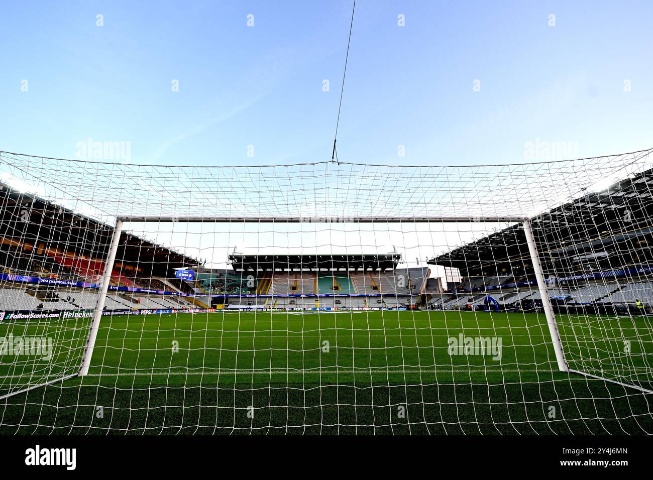 BRUGGE - The Jan Breydel Stadium prior to the UEFA Champions League ...