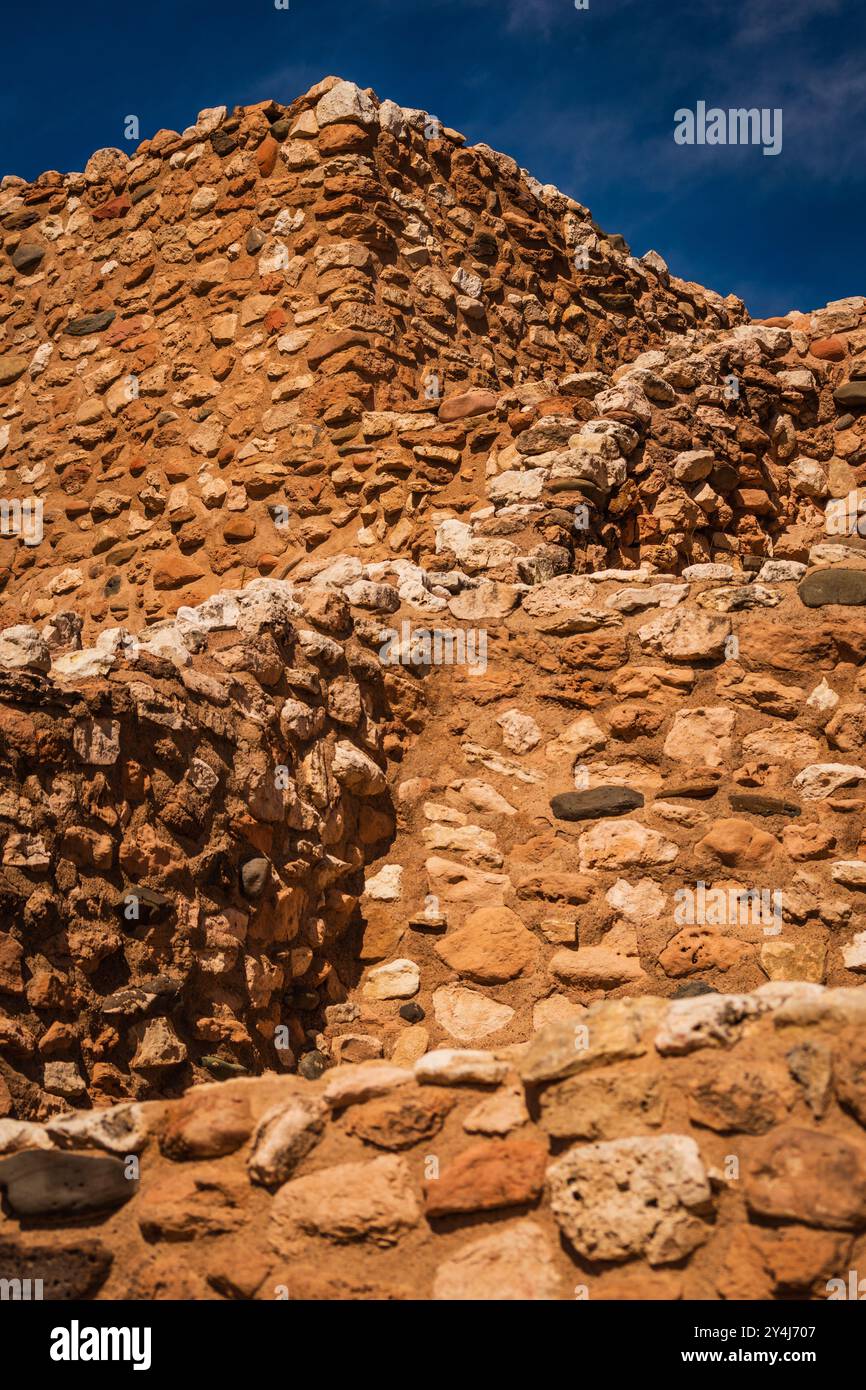 Architectural detail of some of the rooms constructed by the Sinagua ...