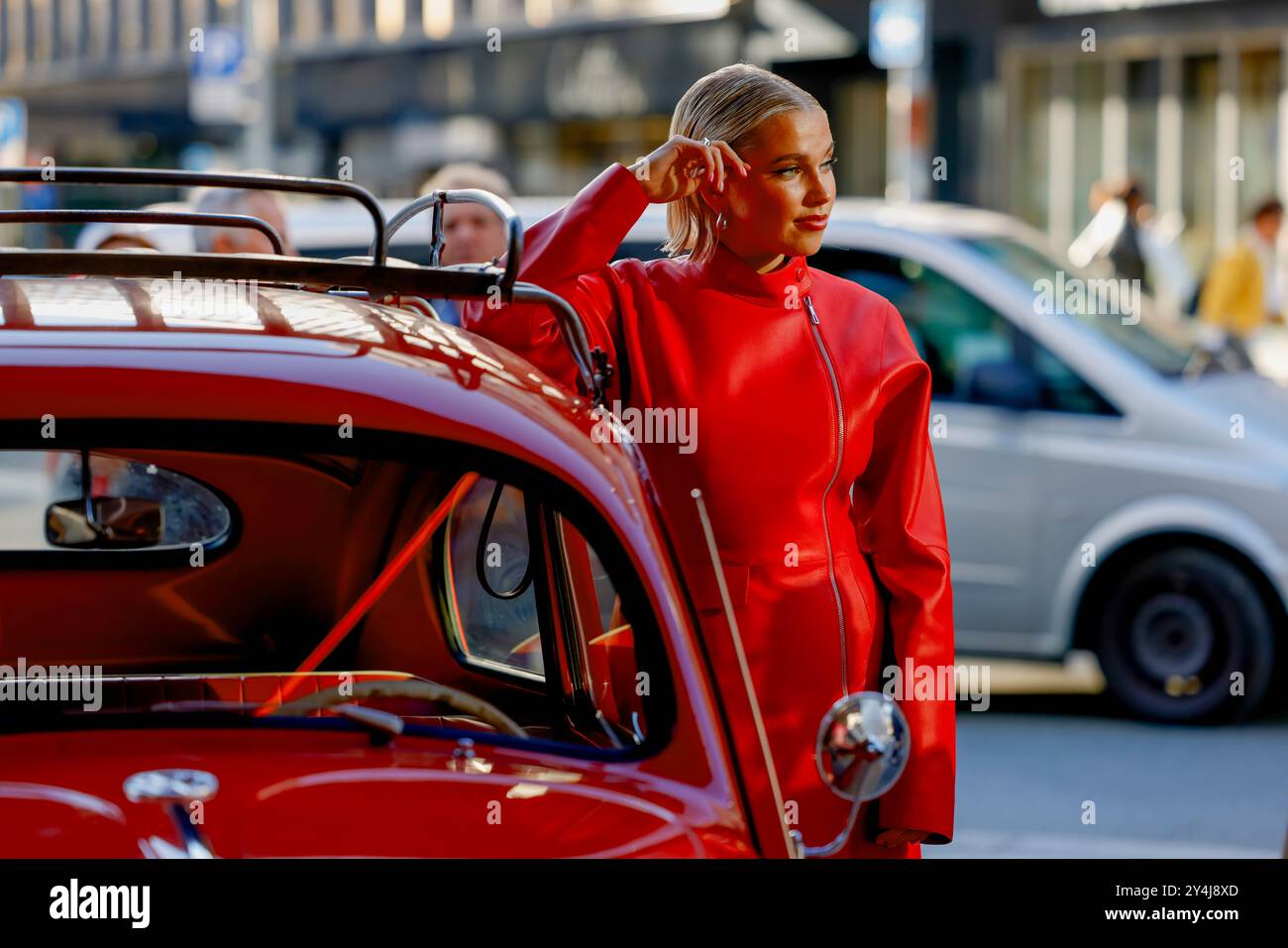 Oslo 20240918. Norwegian actor Thea Sofie Loch Naess at the preview for ...