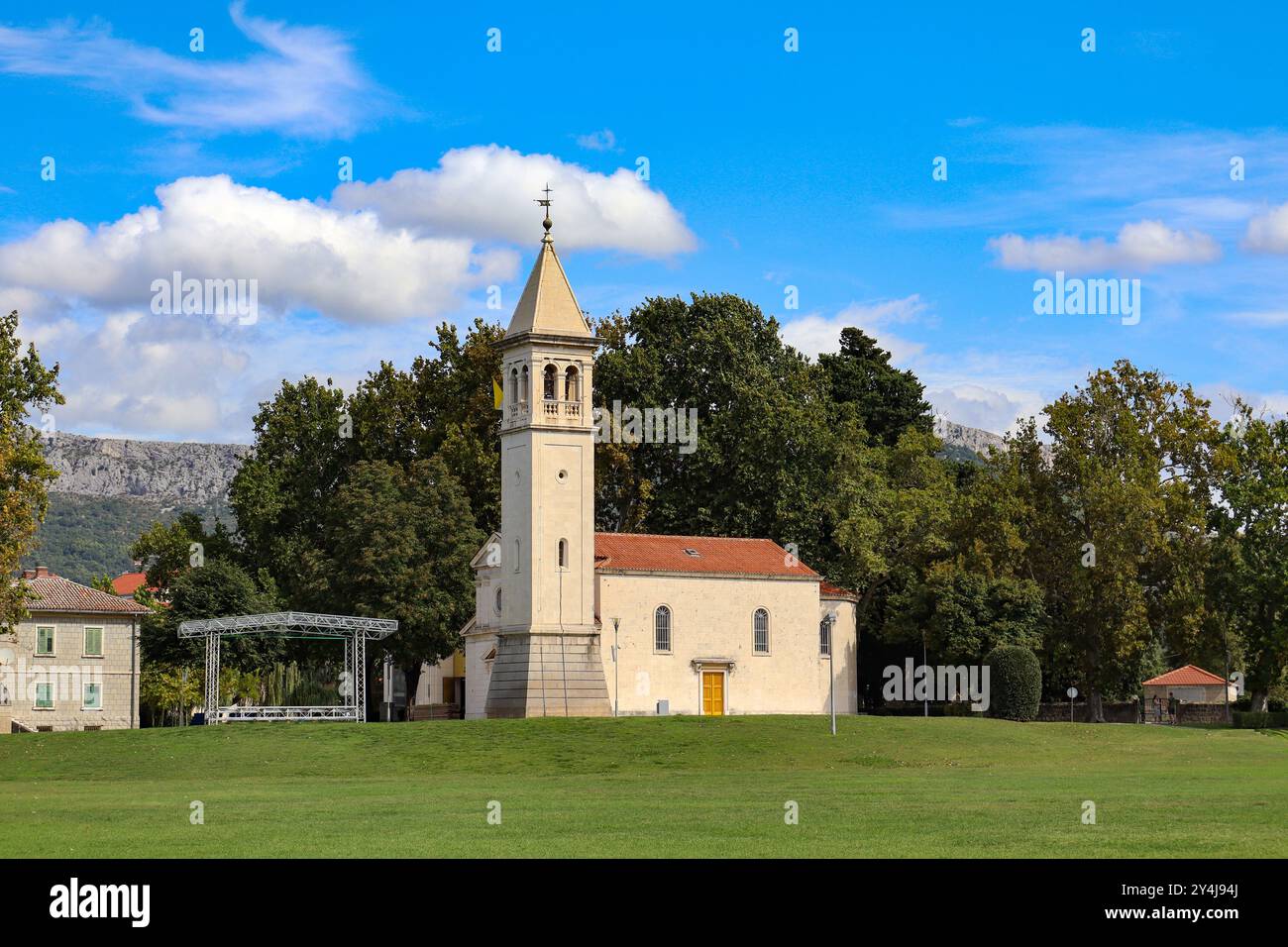 Church "Gospe Od Otoka" - Solin, Croatia Stock Photo - Alamy