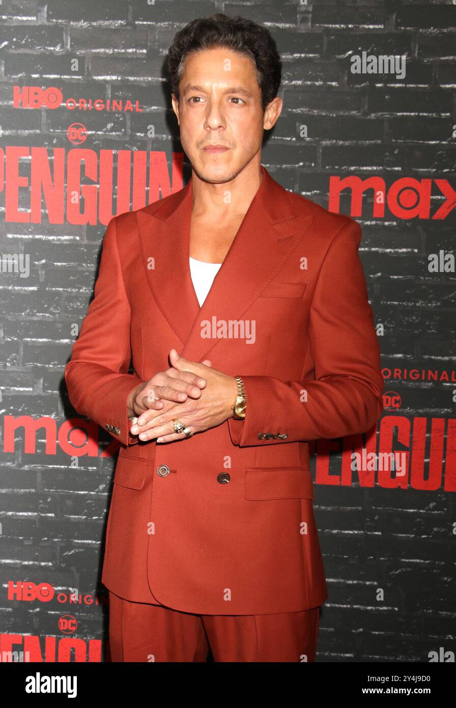New York, NY, USA. 17th Sep, 2024. Theo Rossi at HBO's "The Penguin ...