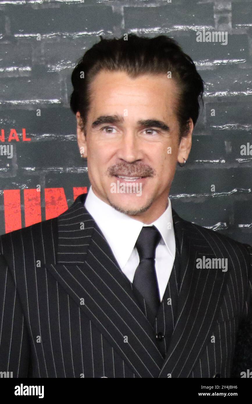 Colin Farrell 2024 Colin Farrell In 'No Rush' For 'The Penguin' Season