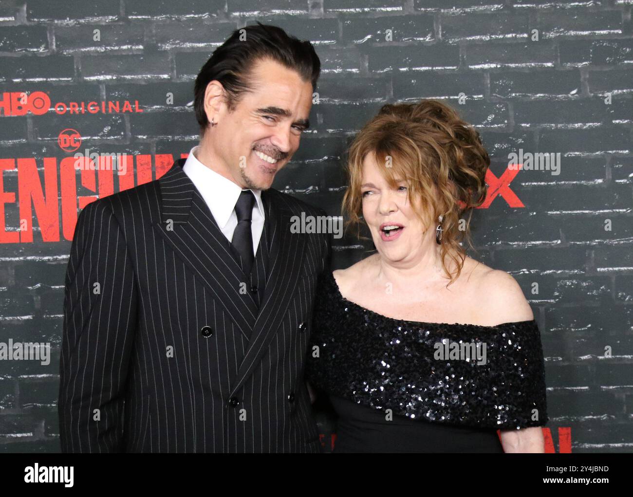New York, NY, USA. 17th Sep, 2024. Colin Farrell and Deirdre O'Connell ...
