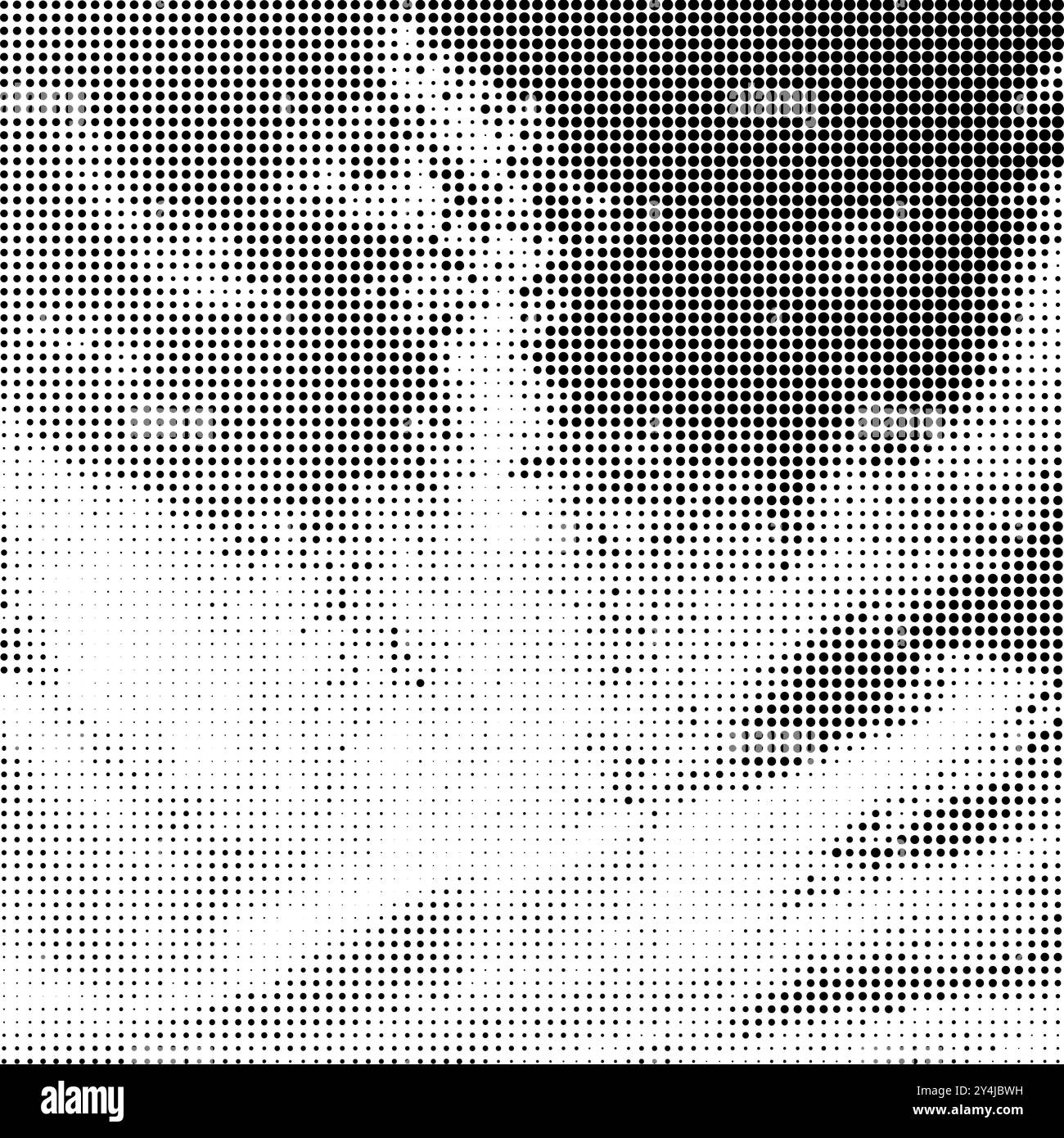 Halftone Pattern. Set of Dots. Dotted Texture on White Background ...