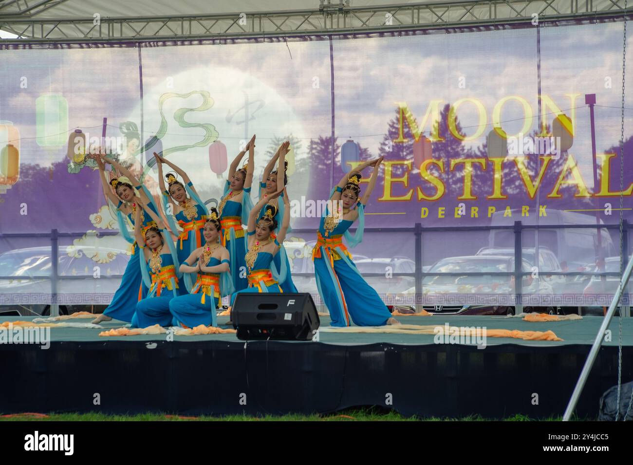 moon festival 2024 Shen Yun ribbon dance performances Stock Photo - Alamy