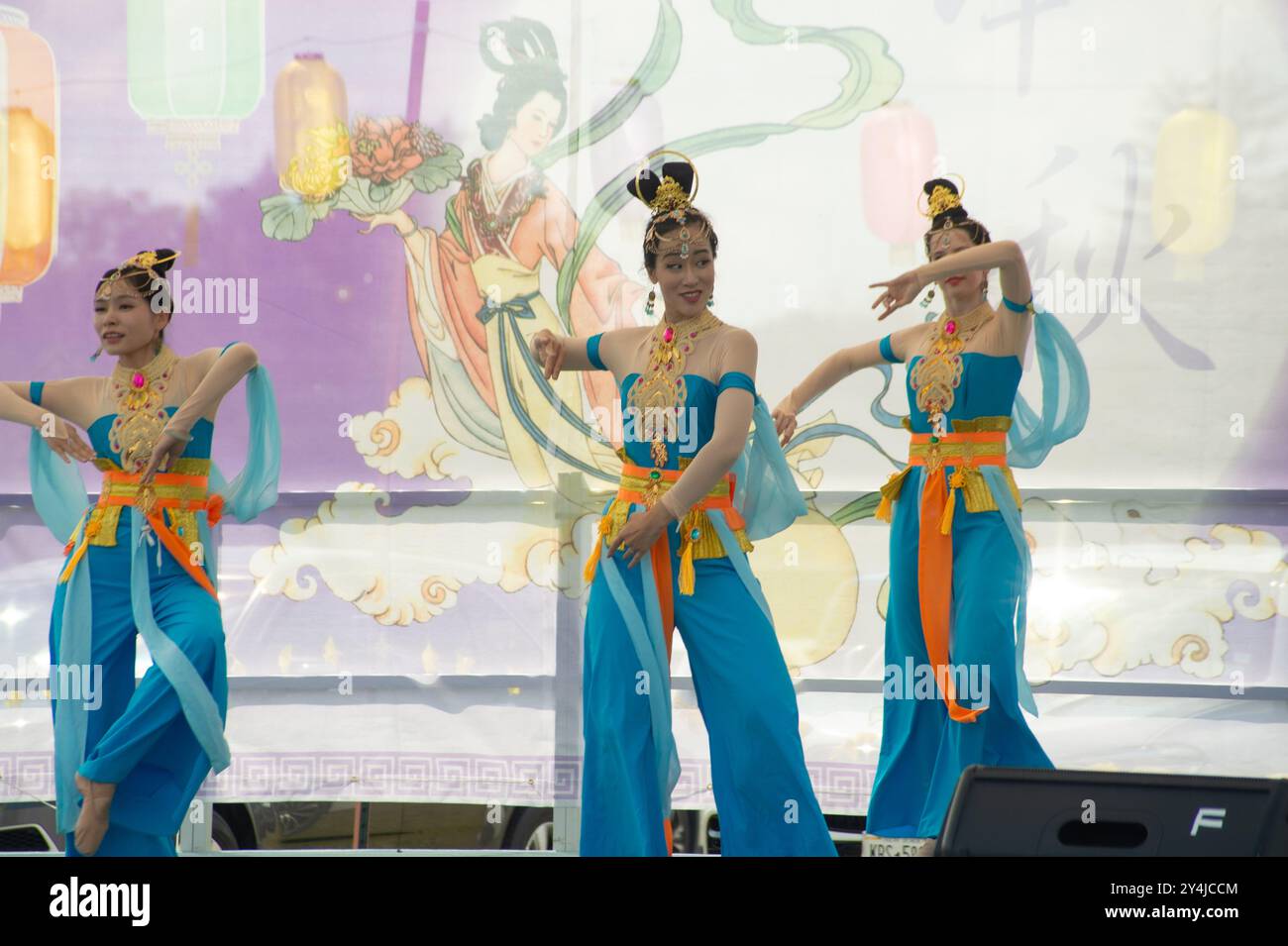 moon festival 2024 Shen Yun ribbon dance performances Stock Photo - Alamy