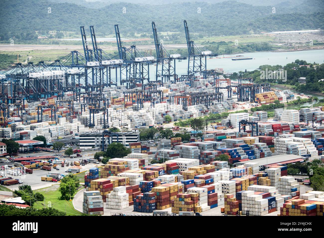 Port Of Balboa Container Terminal Panama City Panama // PANAMA CITY ...