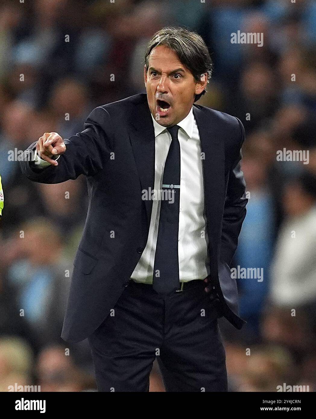 Inter Milan manager Simone Inzaghi during the UEFA Champions League ...