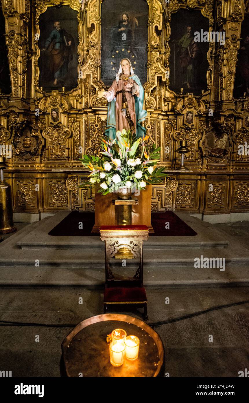 Mexico City Metropolitan Cathedral Immaculate Heart Of Mary Chapel ...
