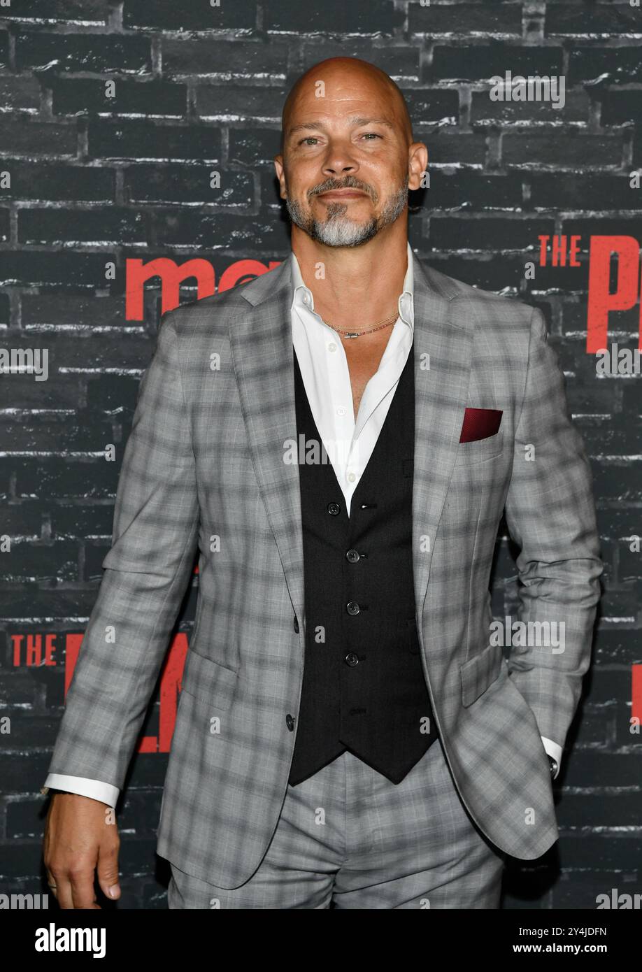 Berto Colon attends the premiere of the HBO Original Limited Series "The Penguin" at Jazz at ...