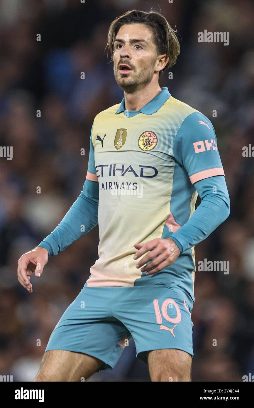 Jack Grealish of Manchester City during the UEFA Champions League ...