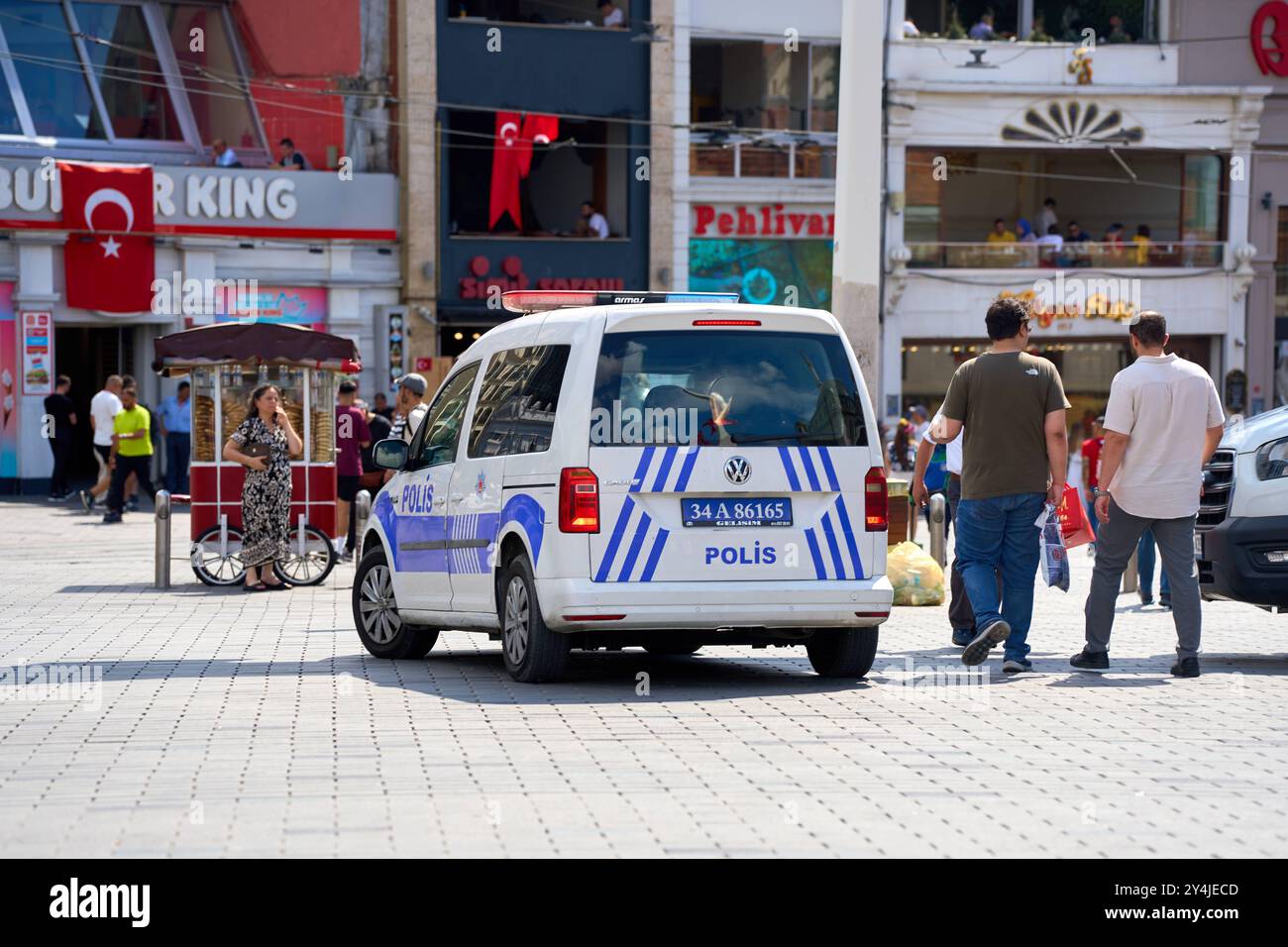 Istanbul, Turkey - September 2, 2024: Turkish police vehicle in use in ...