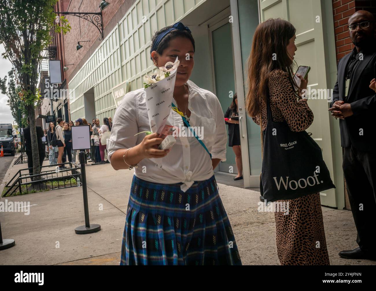 Brand activation for Prada’s Paradoxe fragrance in Chelsea in New York ...