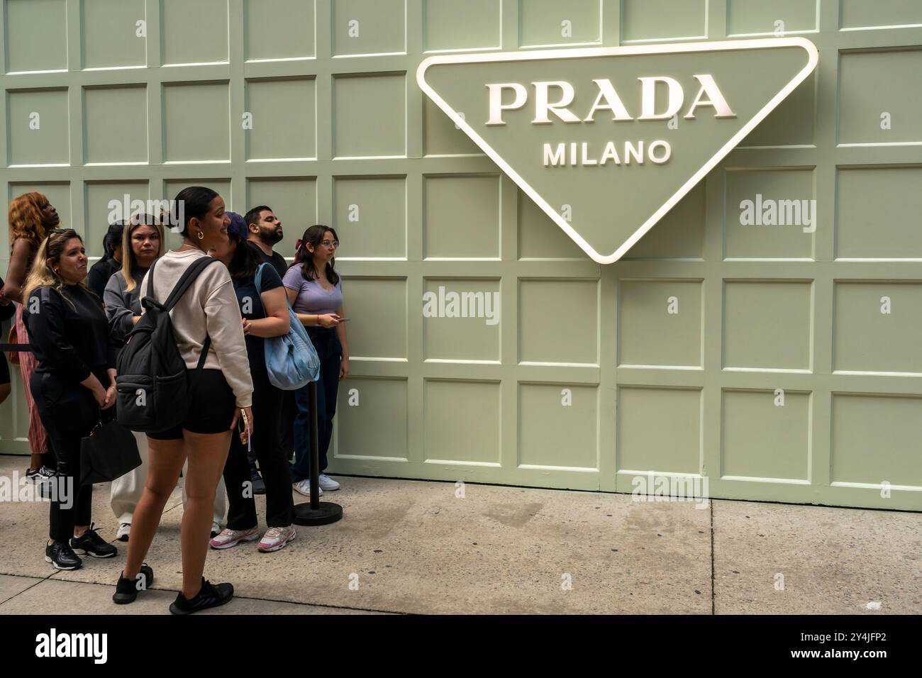Brand activation for Prada’s Paradoxe fragrance in Chelsea in New York ...