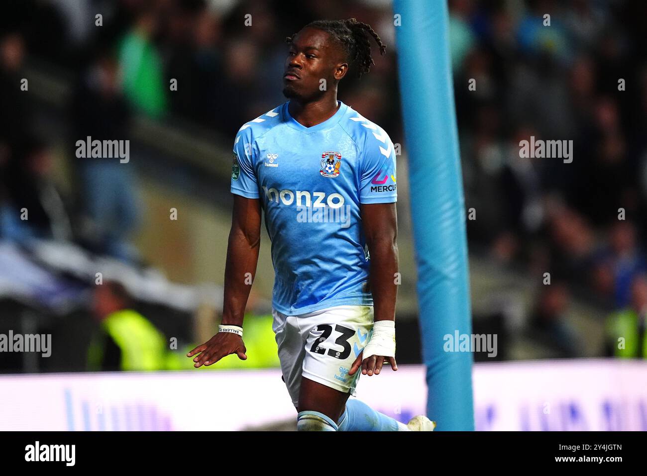 Coventry City's Brandon Thomas-Asante celebrates scoring his side's ...