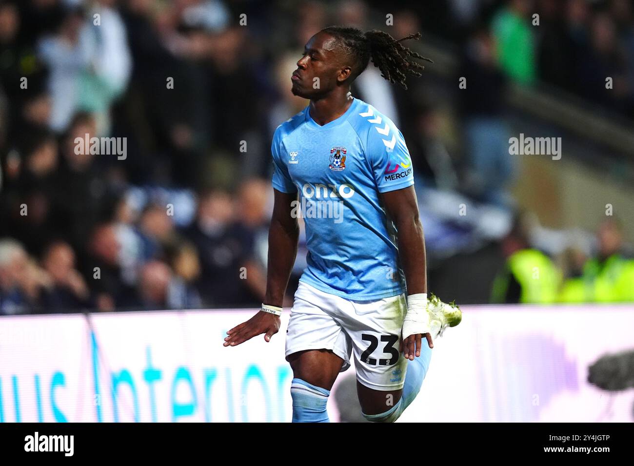 Coventry City's Brandon Thomas-Asante celebrates scoring his side's ...