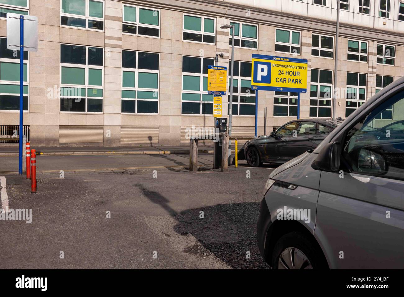 Eurocarparks Browncross St, Salford M3 5FU. A private car park ...