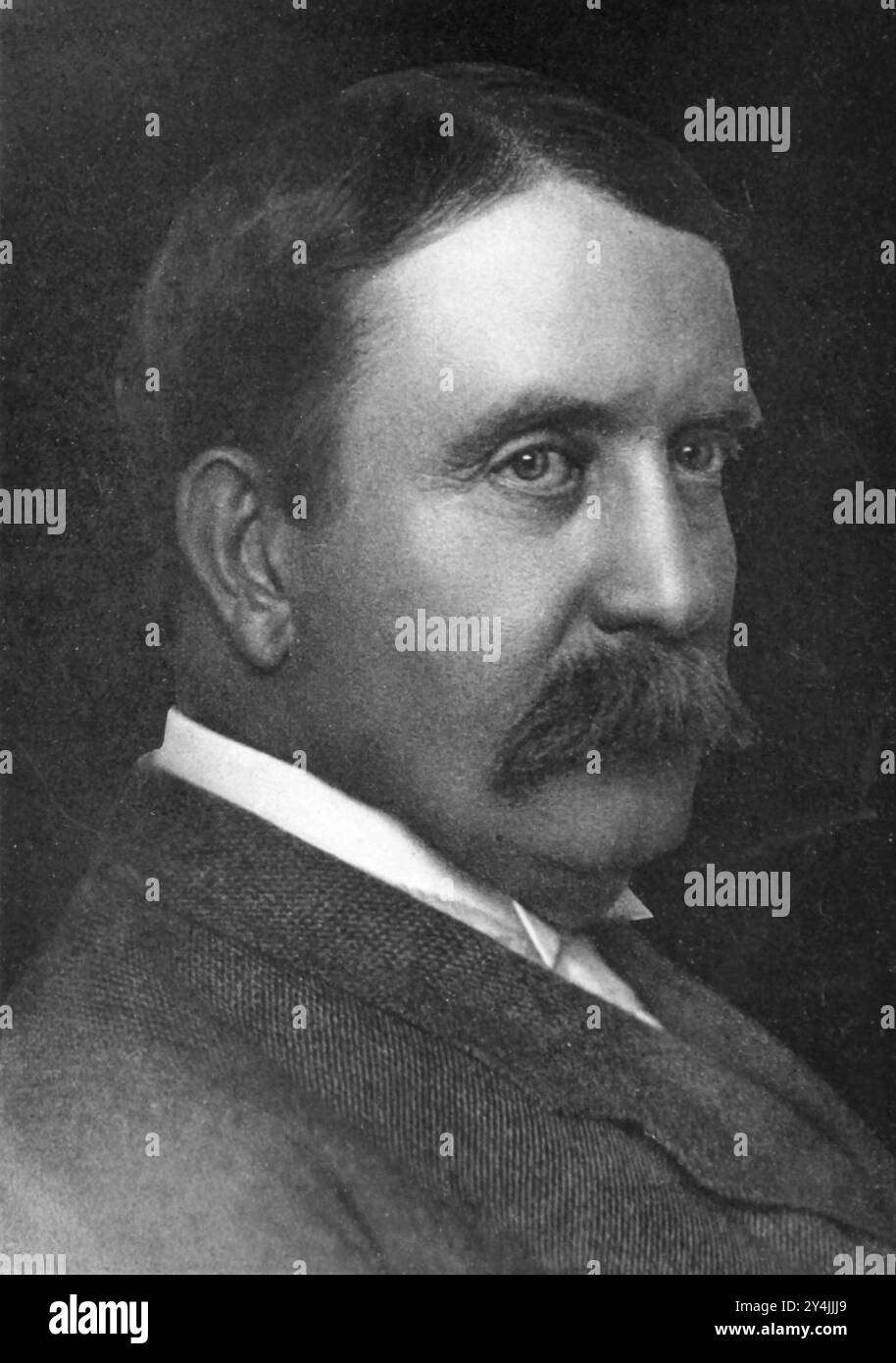 Daniel Burnham, Daniel Hudson Burnham, (1846 – 1912) American architect Stock Photo - Alamy