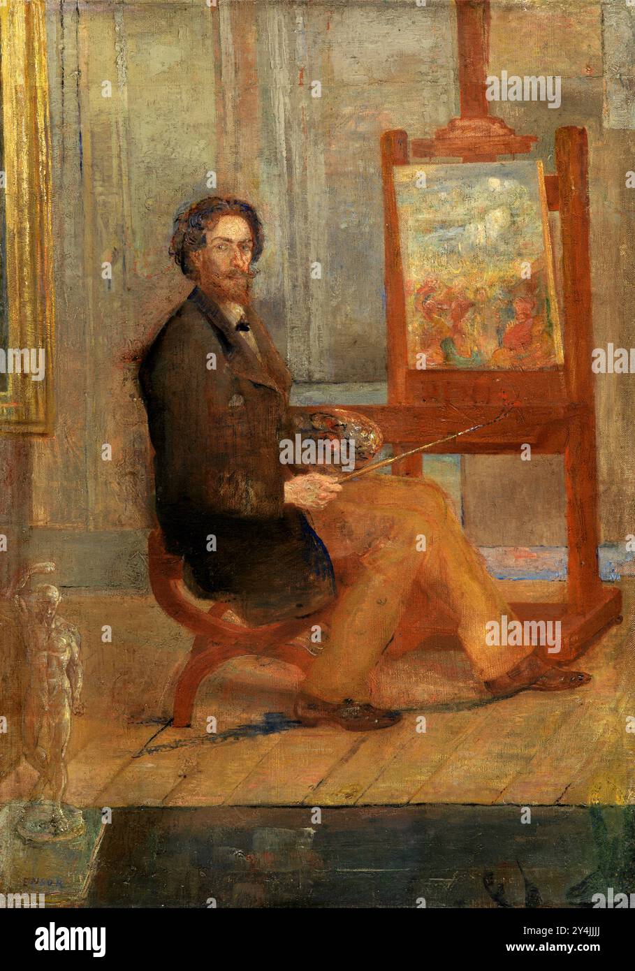 James ensor painting hi-res stock photography and images - Alamy