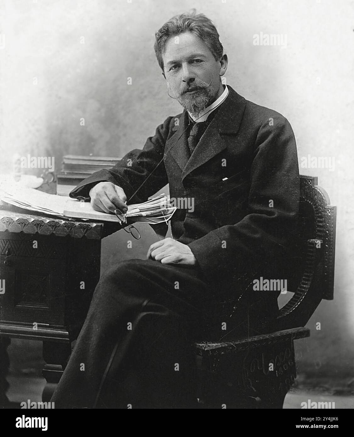 Anton Pavlovich Chekhov (1860 – 1904) Russian playwright and writer Stock Photo - Alamy