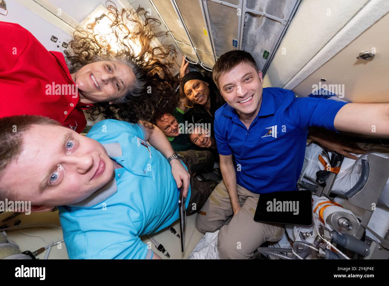 International Space Station, Earth Orbit. 11 September, 2024. Clockwise ...