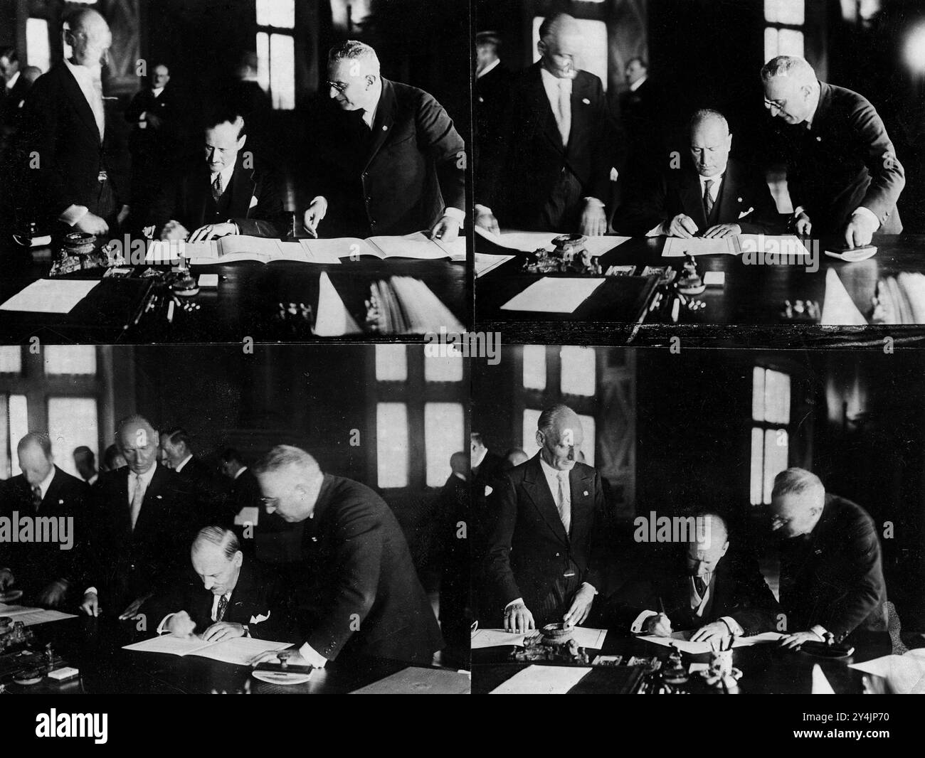 1933 , 15 july , Rome , ITALY : The italian Fascist Duce BENITO ...