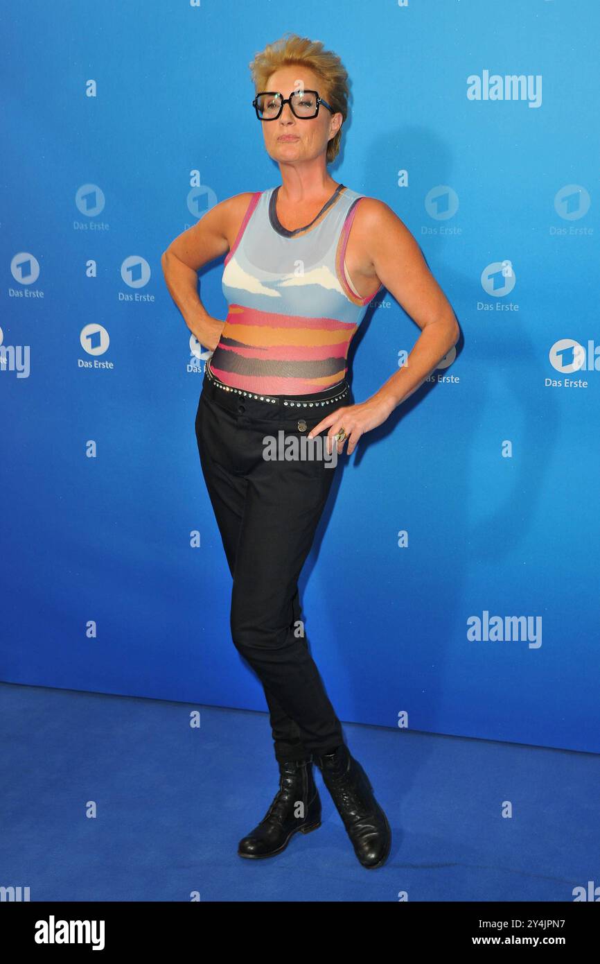 Saskia Fischer. Fotocall zur 500. Folge Vendetta von Großstadtrevier im ...