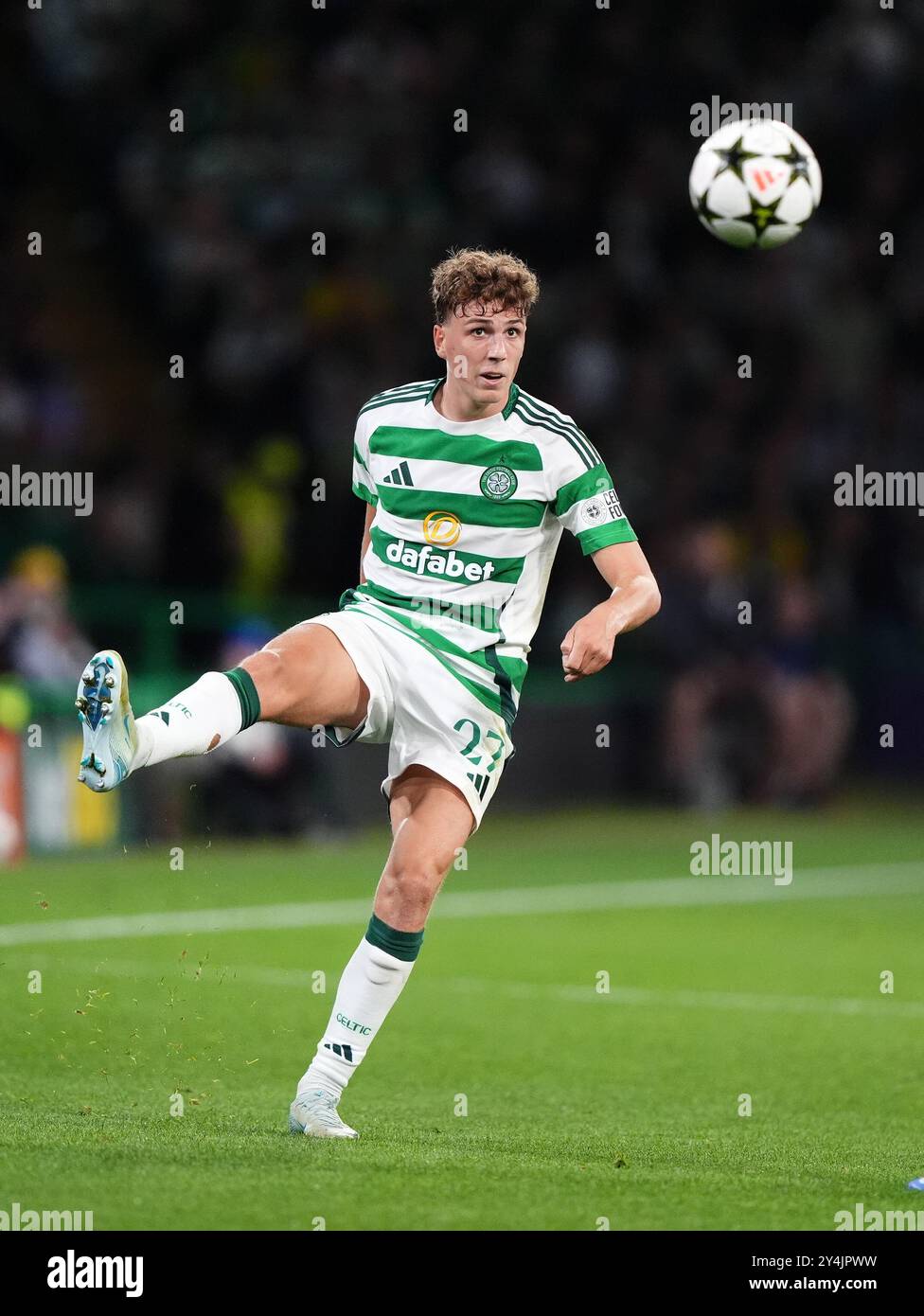 Celtic’s Arne Engels during the UEFA Champions League, league stage ...