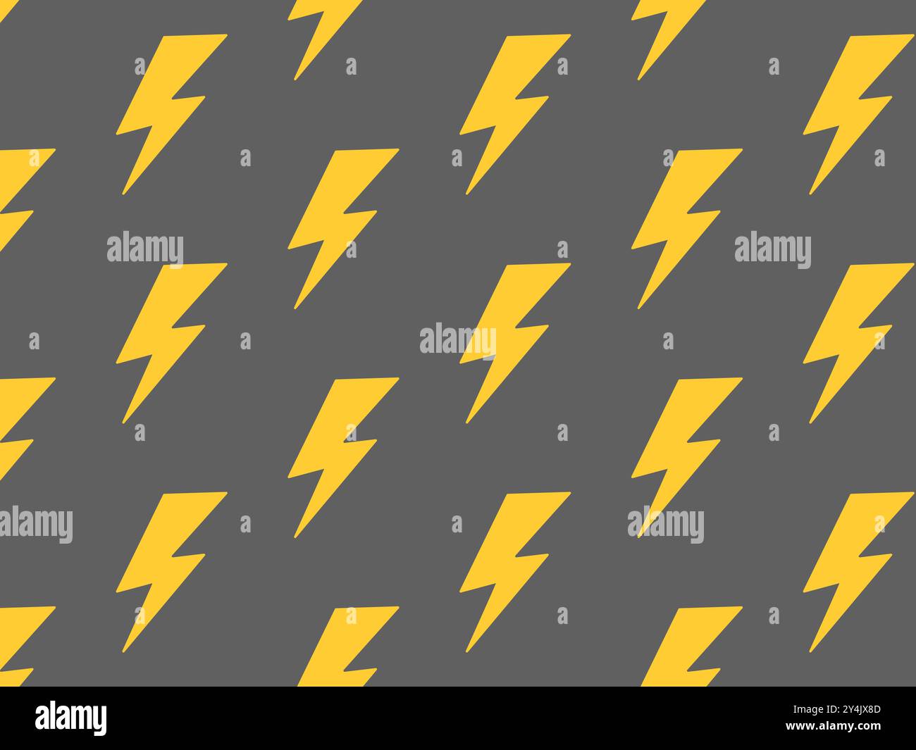 Cartoon lightning pattern. Vector illustration Stock Vector Image & Art ...