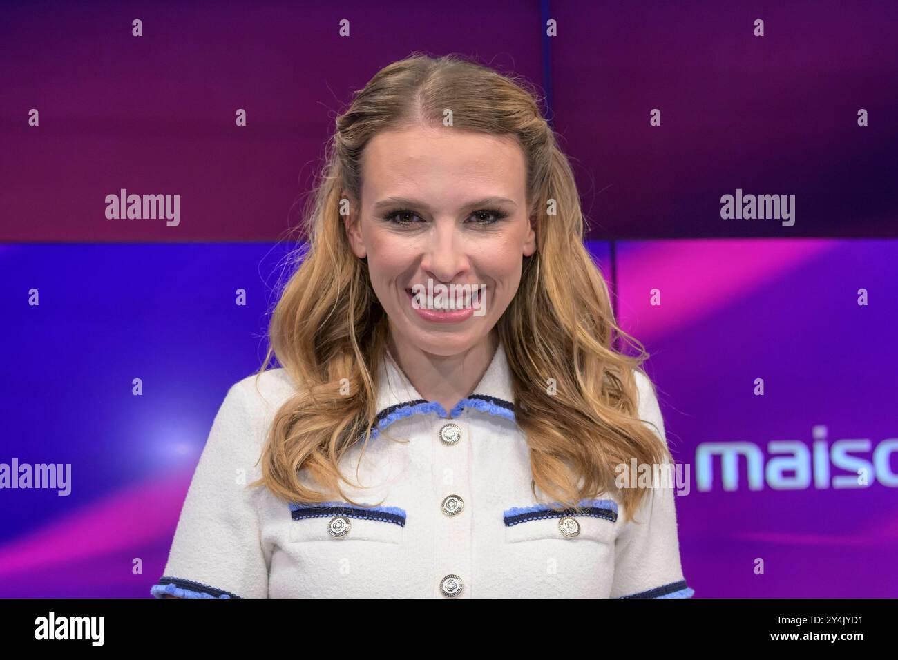 GER, Berlin, Adlershof, Studio, Nena Brockhaus - Deutsche Journalistin und Kolumnistin, zu Gast ...