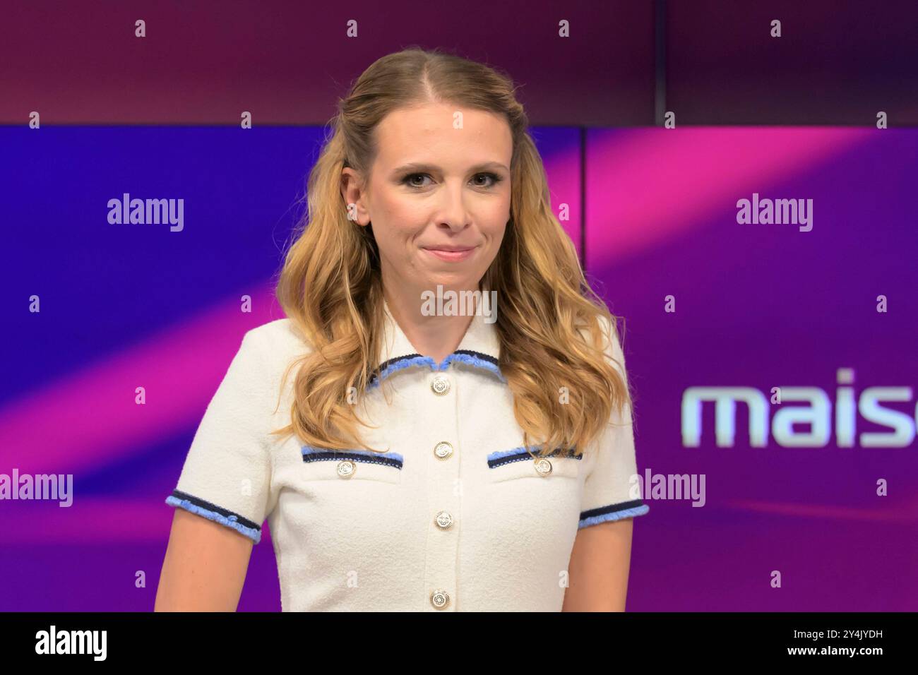 GER, Berlin, Adlershof, Studio, Nena Brockhaus - Deutsche Journalistin ...