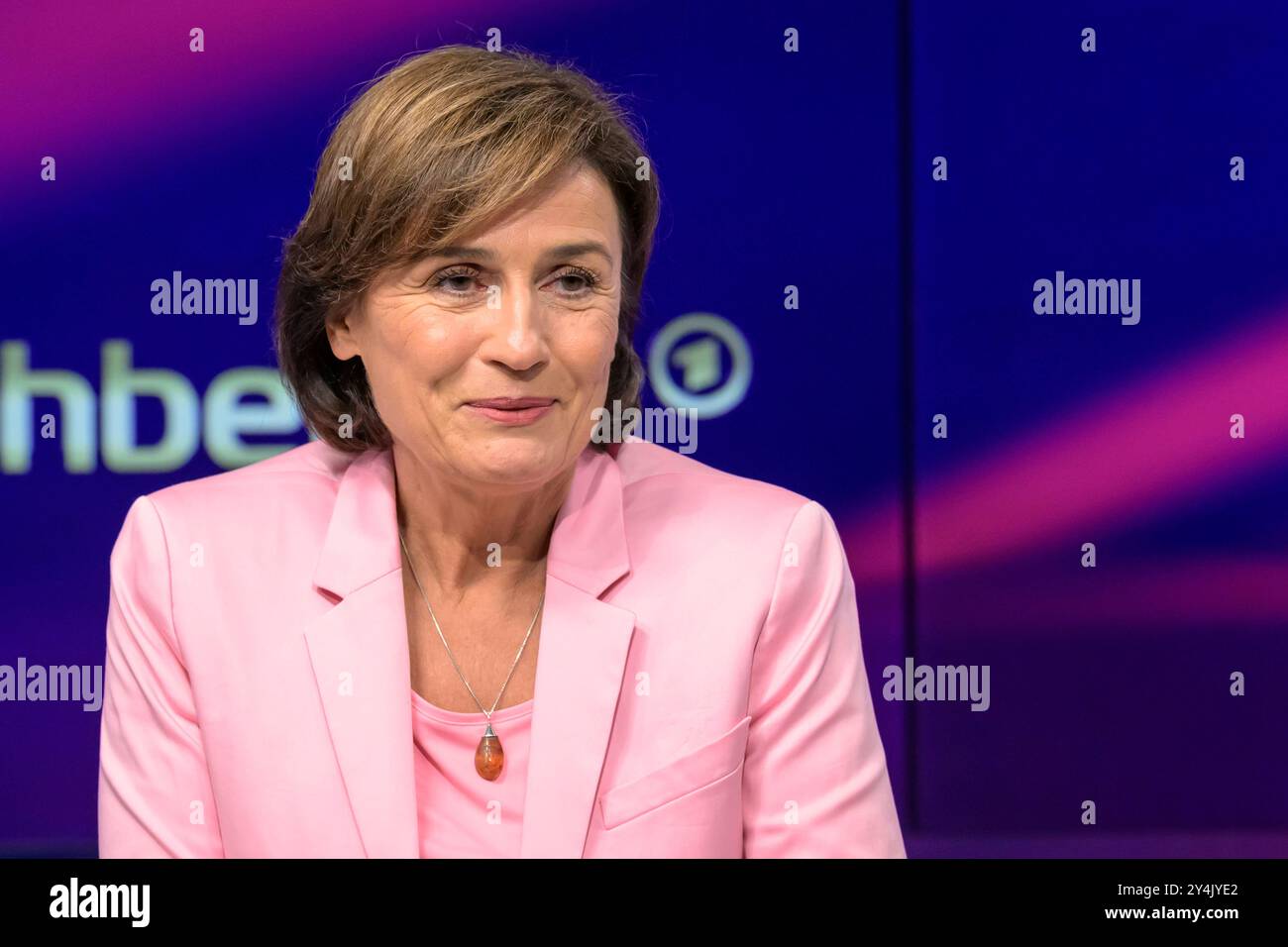 GER, Berlin, Adlershof, Studio, Sandra Maischberger, zu Gast bei - maischberger, Polittalk, TV ...