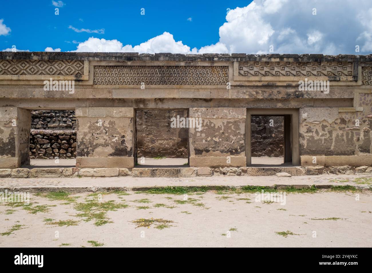 The pre-columbian ruins of Mitla in Oaxaca, Mexico Stock Photo - Alamy