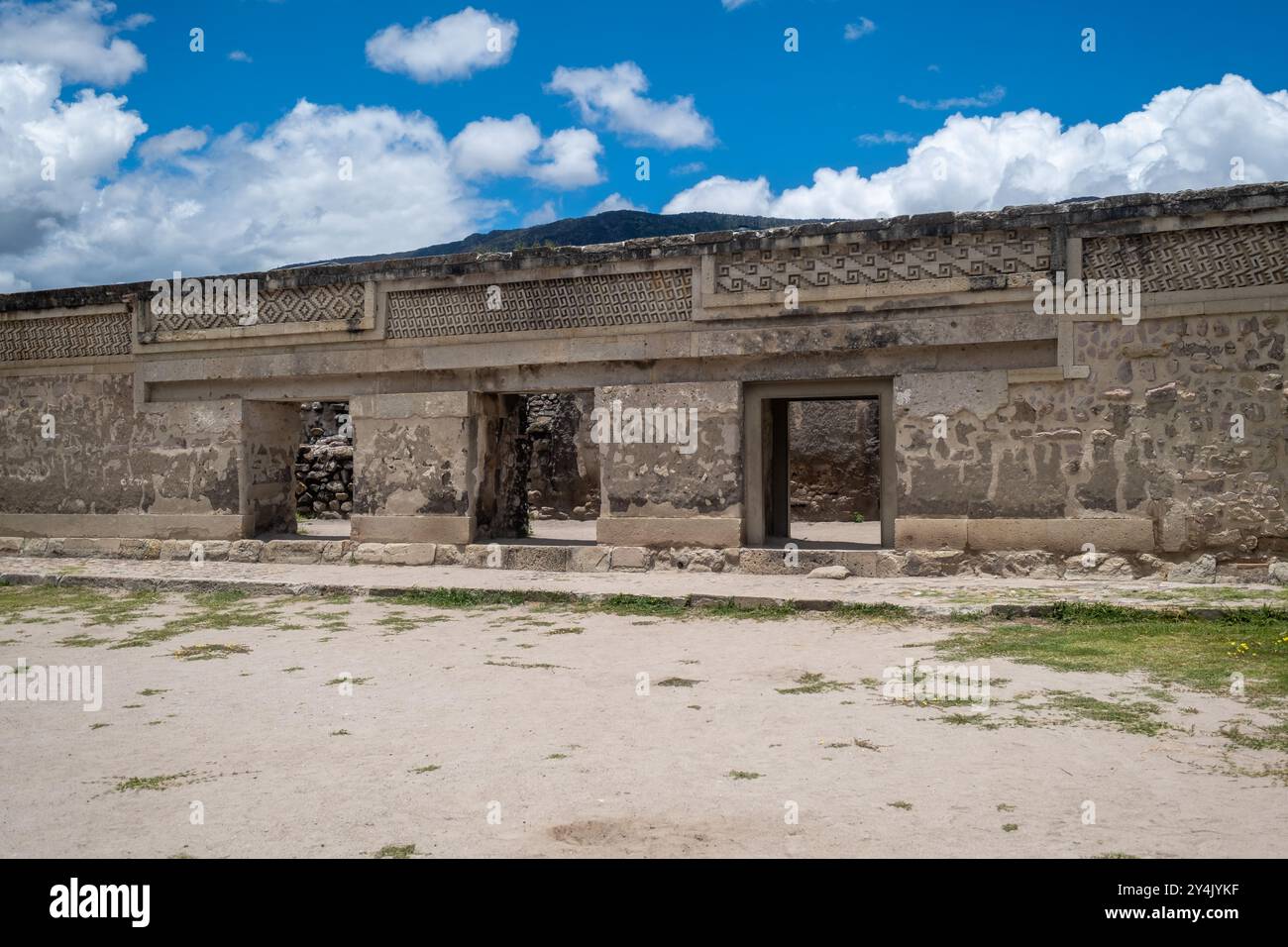 The pre-columbian ruins of Mitla in Oaxaca, Mexico Stock Photo - Alamy