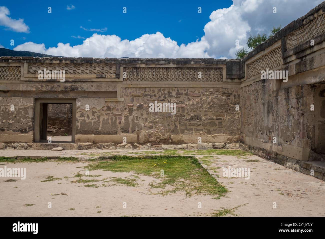 The pre-columbian ruins of Mitla in Oaxaca, Mexico Stock Photo - Alamy