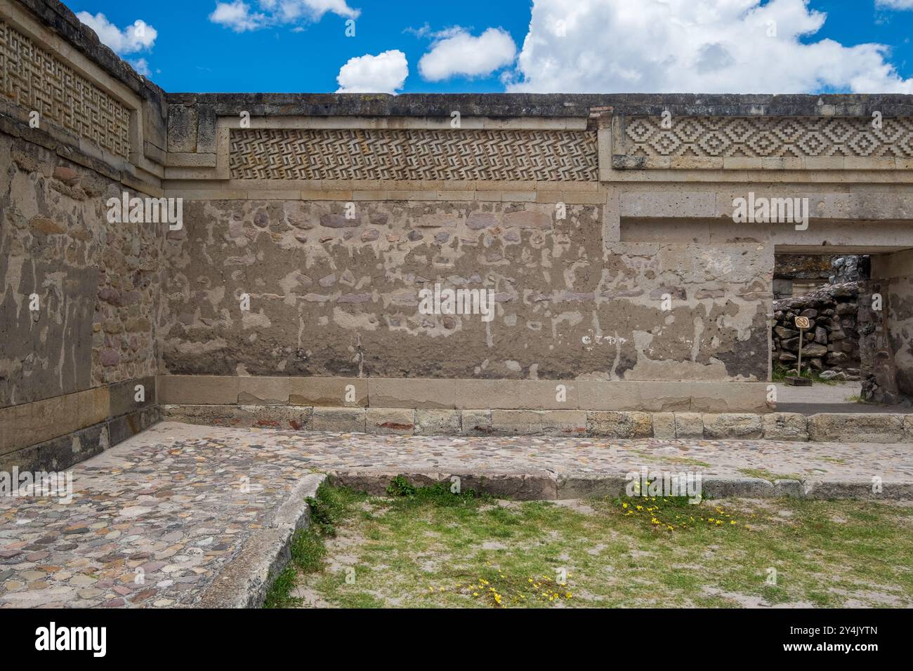 The pre-columbian ruins of Mitla in Oaxaca, Mexico Stock Photo - Alamy