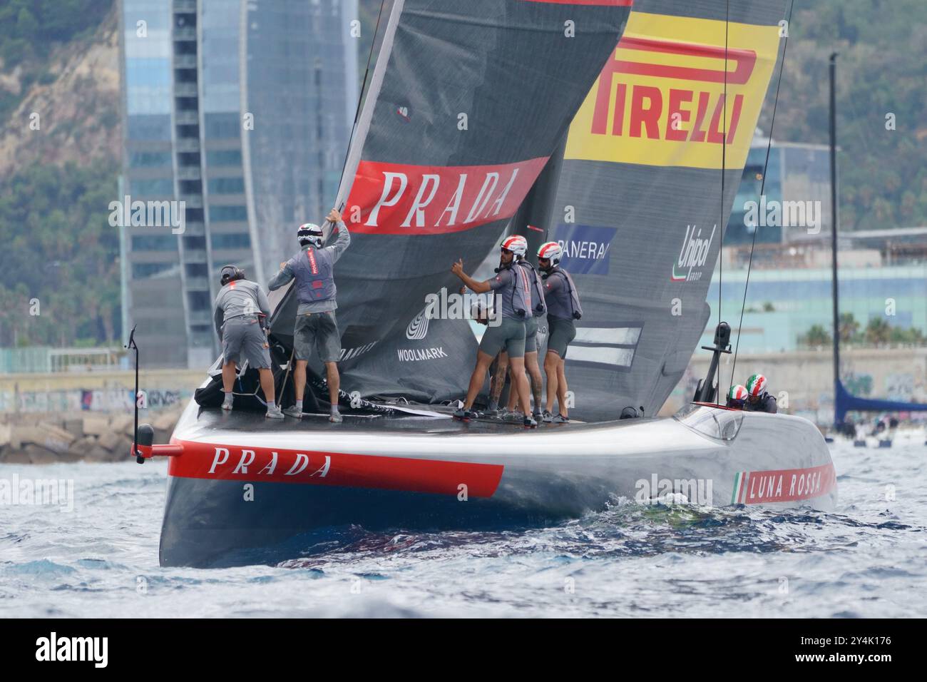 18th September 2024; Port of Barcelona, Catalonia, Spain; 2024 Americas ...