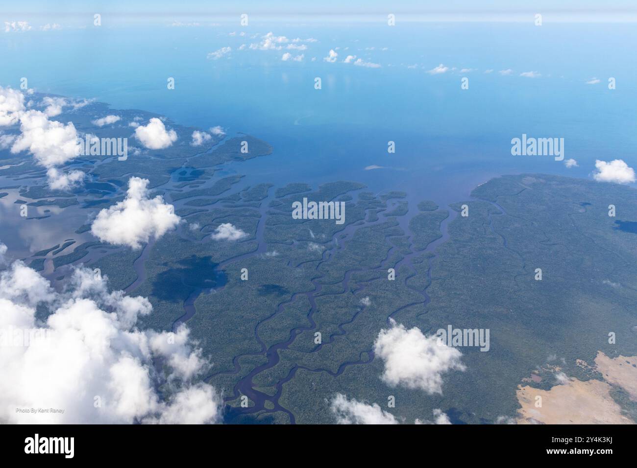Aerial Photo of Ponce De Leon Bay, Everglades National Park, Florida ...