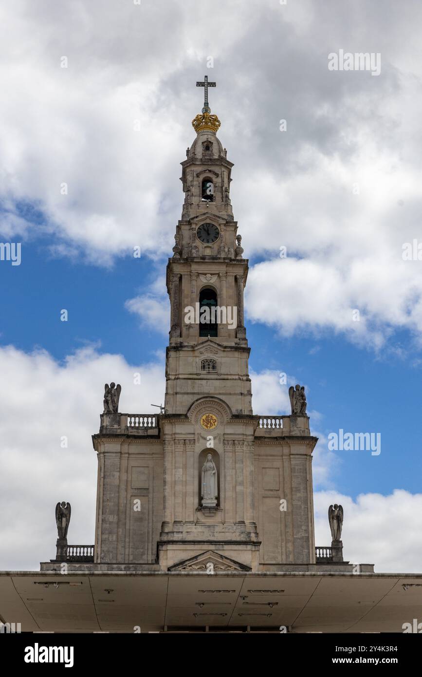 The Basilica of Our Lady of the Rosary of Fatima, Portugal is the site ...