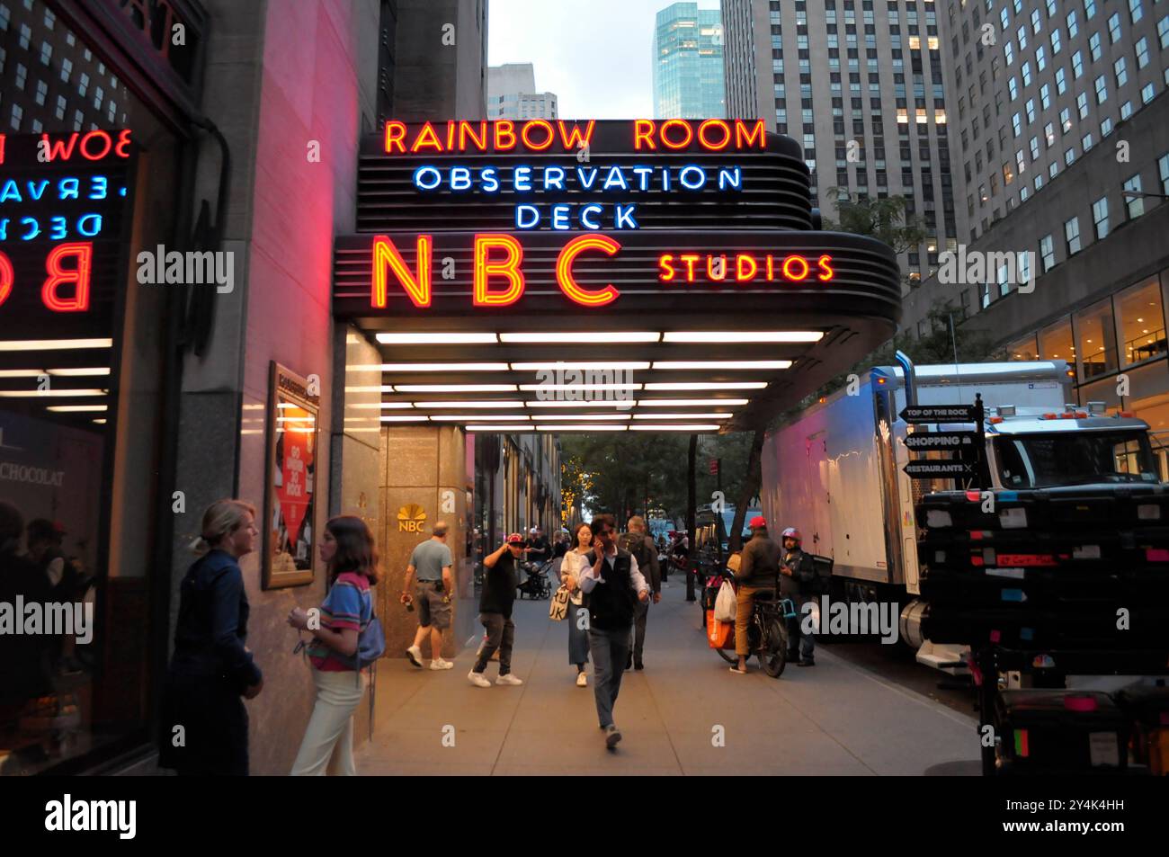 NBC Studios is seen in Manhattan, New York City Stock Photo - Alamy