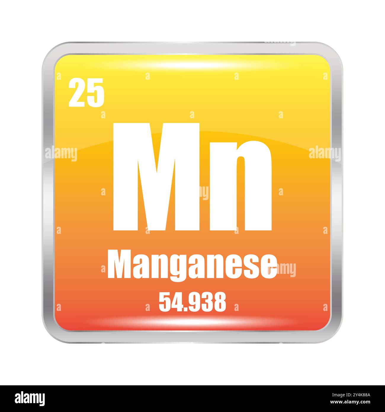 Atomic mass 54 938 Cut Out Stock Images & Pictures - Alamy