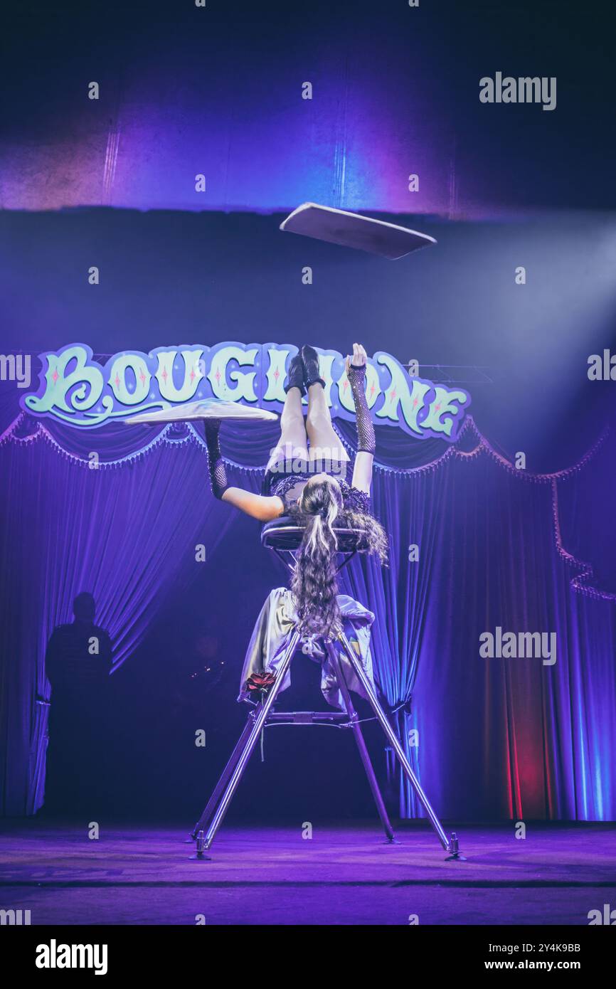 Cirque de Paris, Norfolk VA, USA, 13th Sep 2024. Bouglione circus on ...