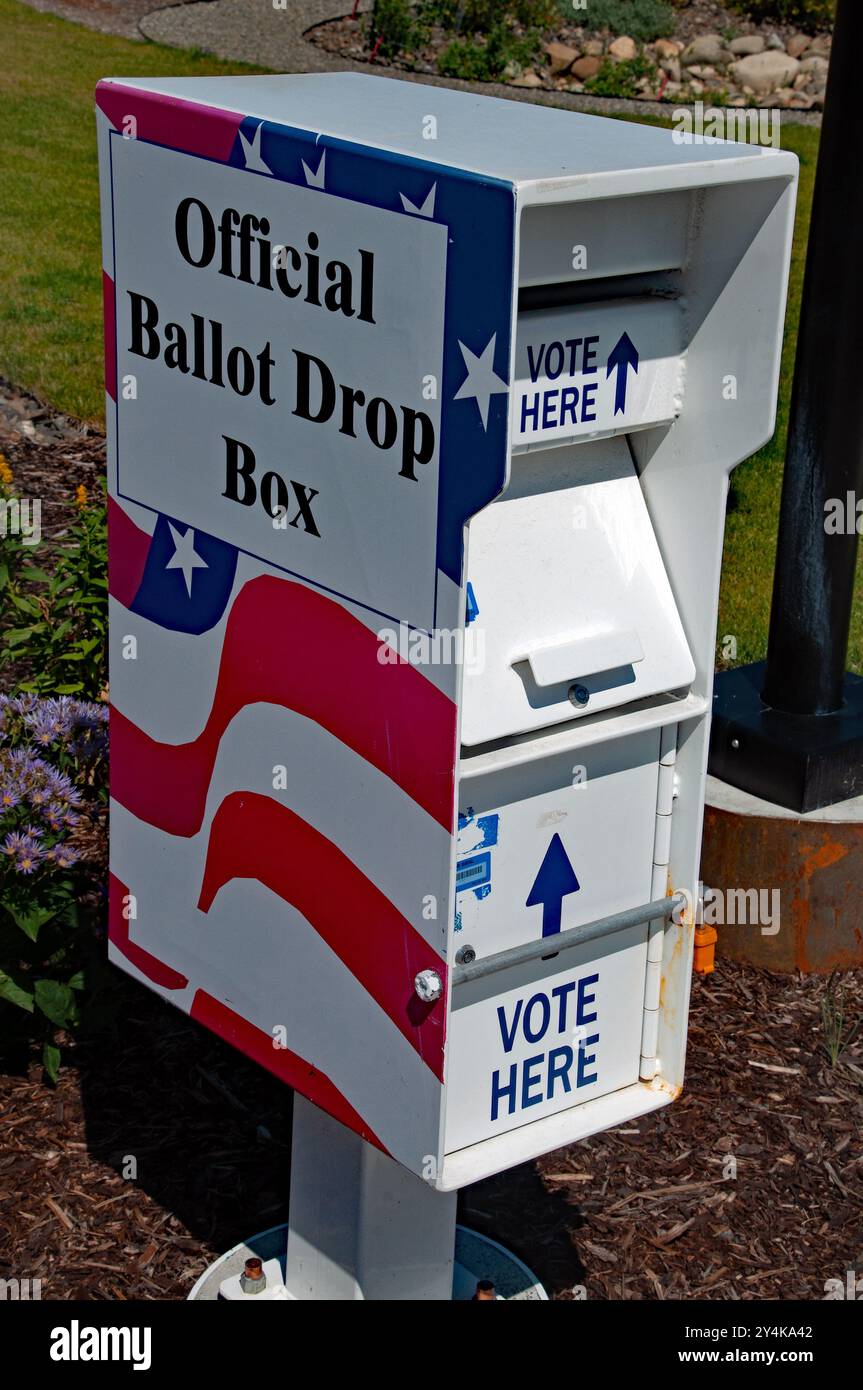 Ballot Drop Box Stock Photo - Alamy