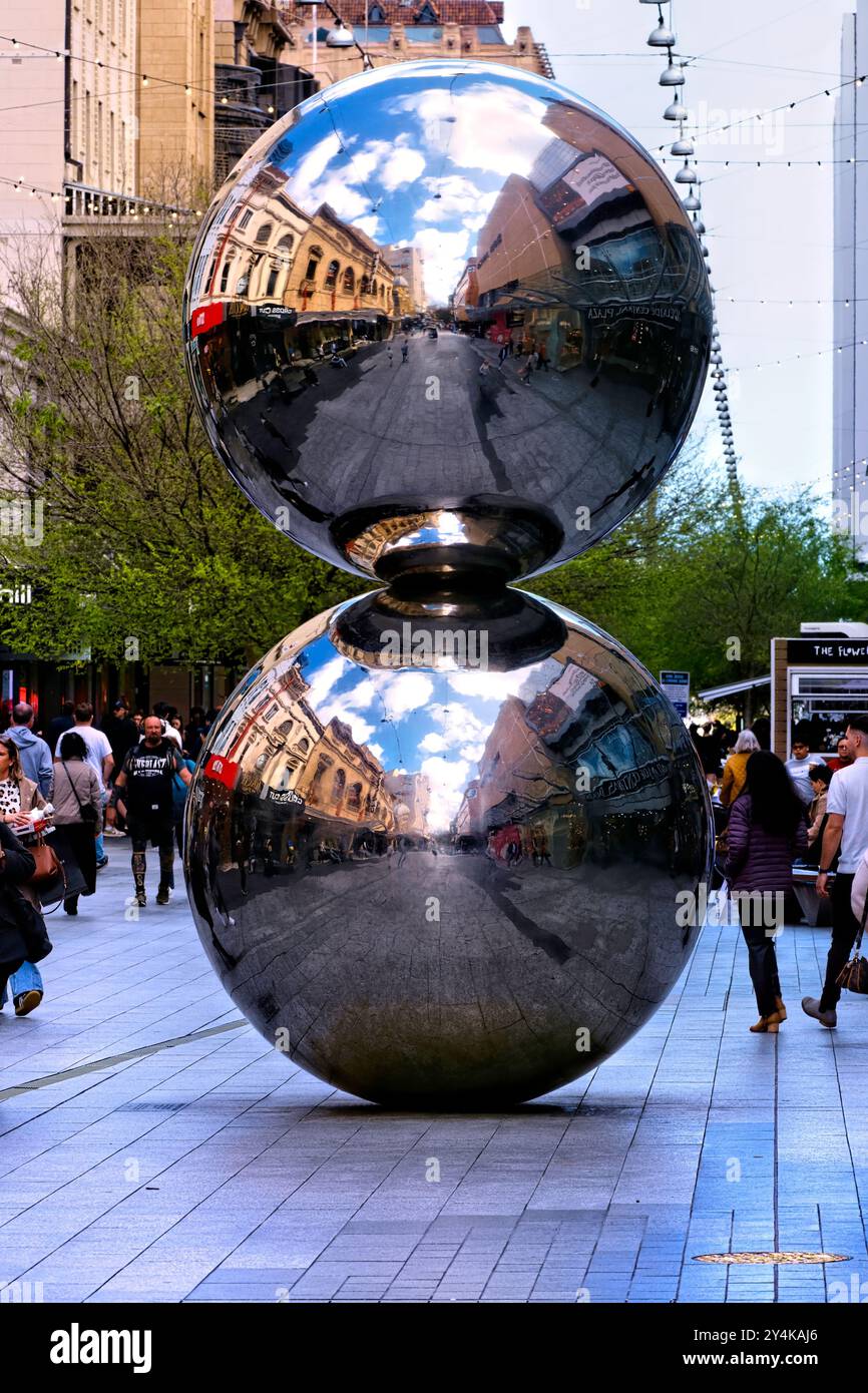 Malls Balls, Rundle Mall , Adelaide, South Australia Stock Photo - Alamy