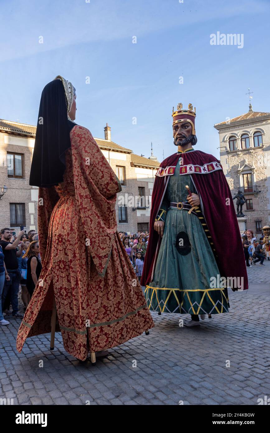 Giant festival puppets spain hi-res stock photography and images - Alamy
