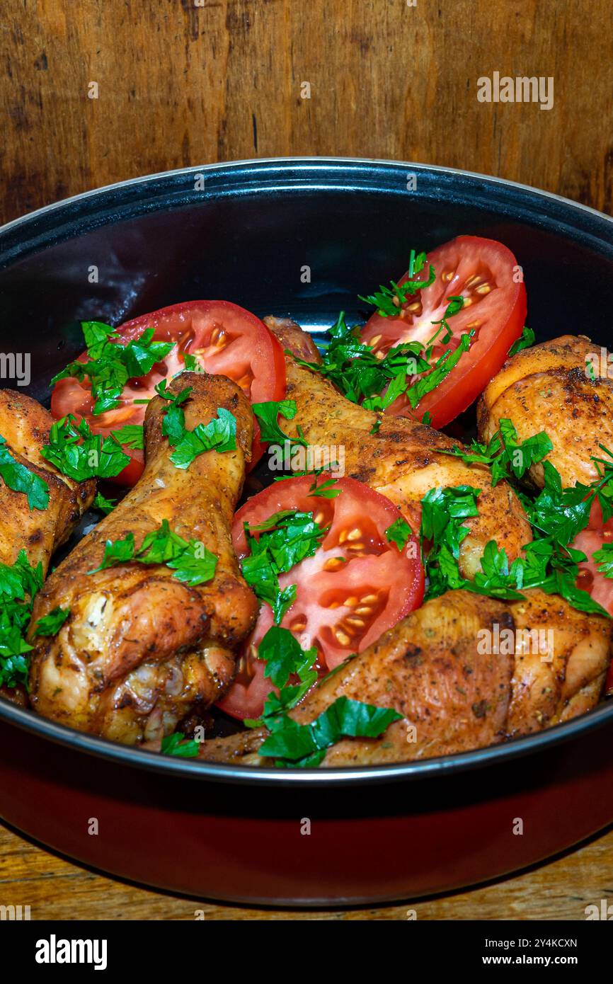 Chicken skillet recipe hi-res stock photography and images - Alamy