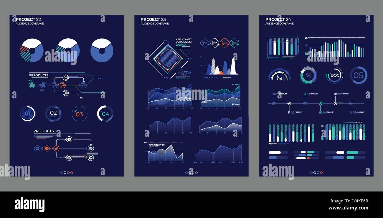 Abstract numbers charts Stock Vector Images - Alamy
