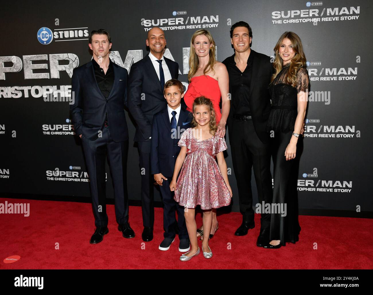 Matthew Reeve, left, Garren Givens, Alexandra Reeve Givens, Will Reeve ...