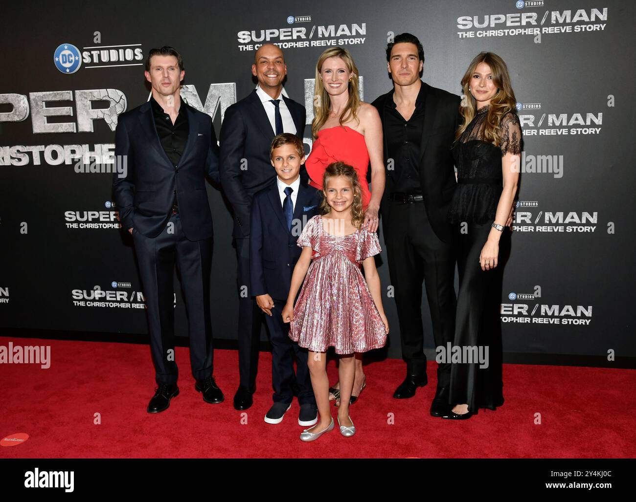 Matthew Reeve, left, Garren Givens, Alexandra Reeve Givens, Will Reeve ...